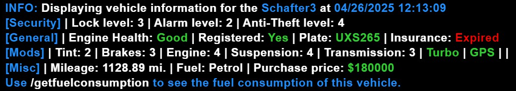 [4SALE] Benefactor Schafter V12 - Archive - GTA World Forums - GTA V Heavy Roleplay Server