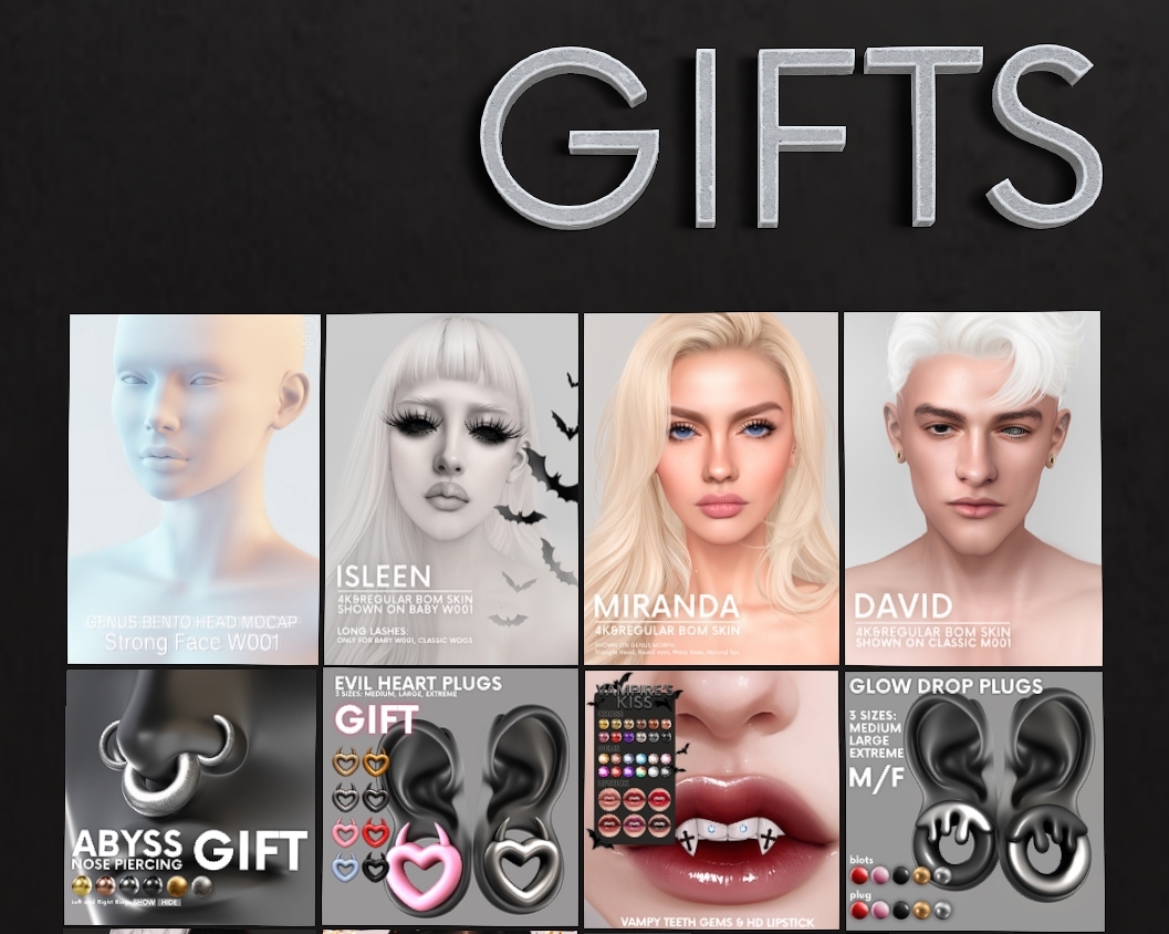 Free Male and Female Genus Morph Heads - 1 week! Dec 31 to Jan 7 2026 ...