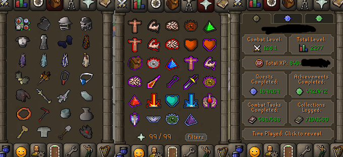 [LTS 2277] *MAX* ️ [2277 Total] ⭐ ToB pet Diary/Infernal/Quiver ⭐☘ Zuk ...