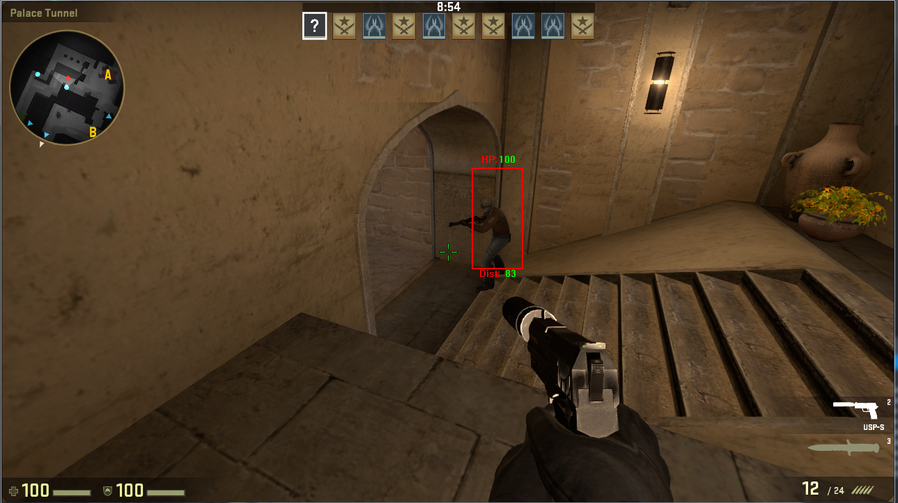 UnKnoWnCheaTs - Multiplayer Game Hacking and Cheats - Counterstrike Almost Legit ESP