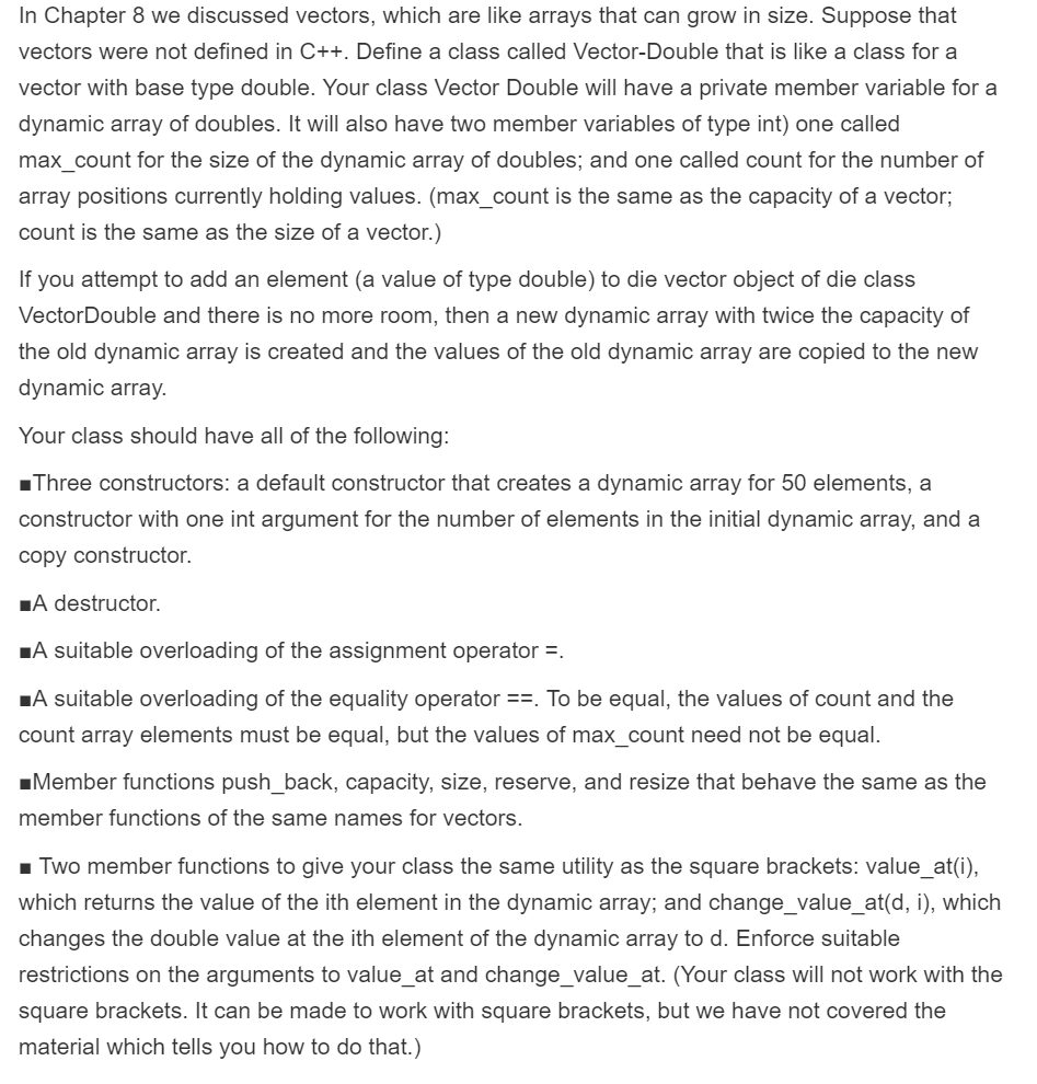 Solved For this project, you need to complete all of: The | Chegg.com