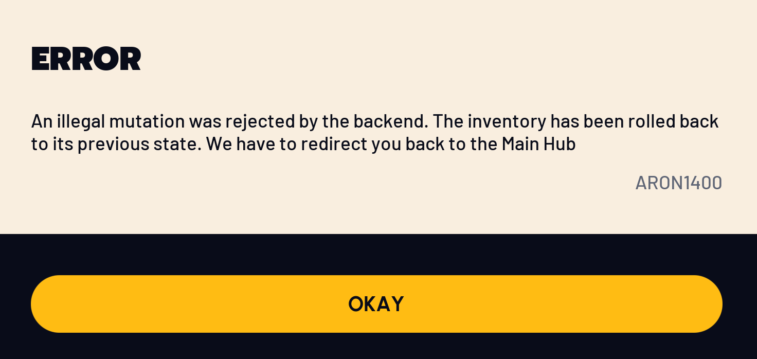 Error message :: ARC Raiders General Discussions