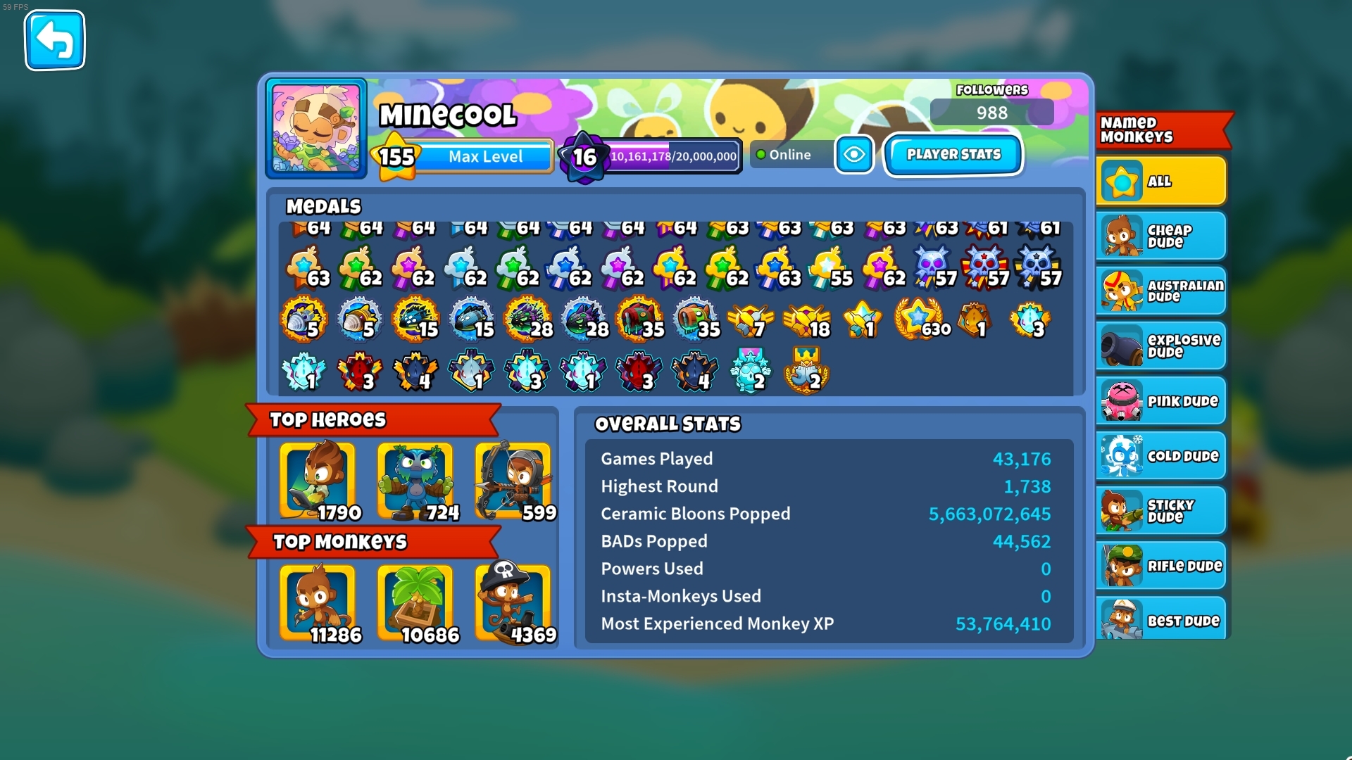 What are your boss medals? Hoping for an easy vortex! : r/btd6