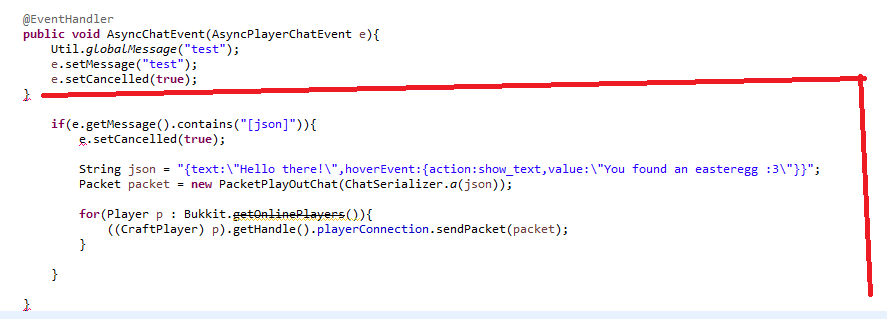 Solved - Async Chat Event not firing. | Bukkit Forums