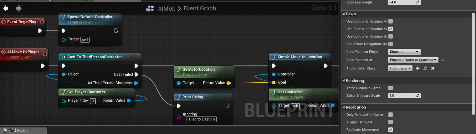 Problem with Pawn Move To Location : r/unrealengine