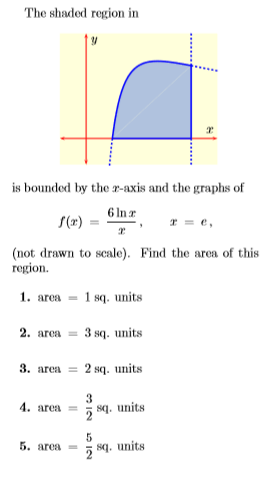 Solved The shaded region in is bounded by the r-axis and the | Chegg.com