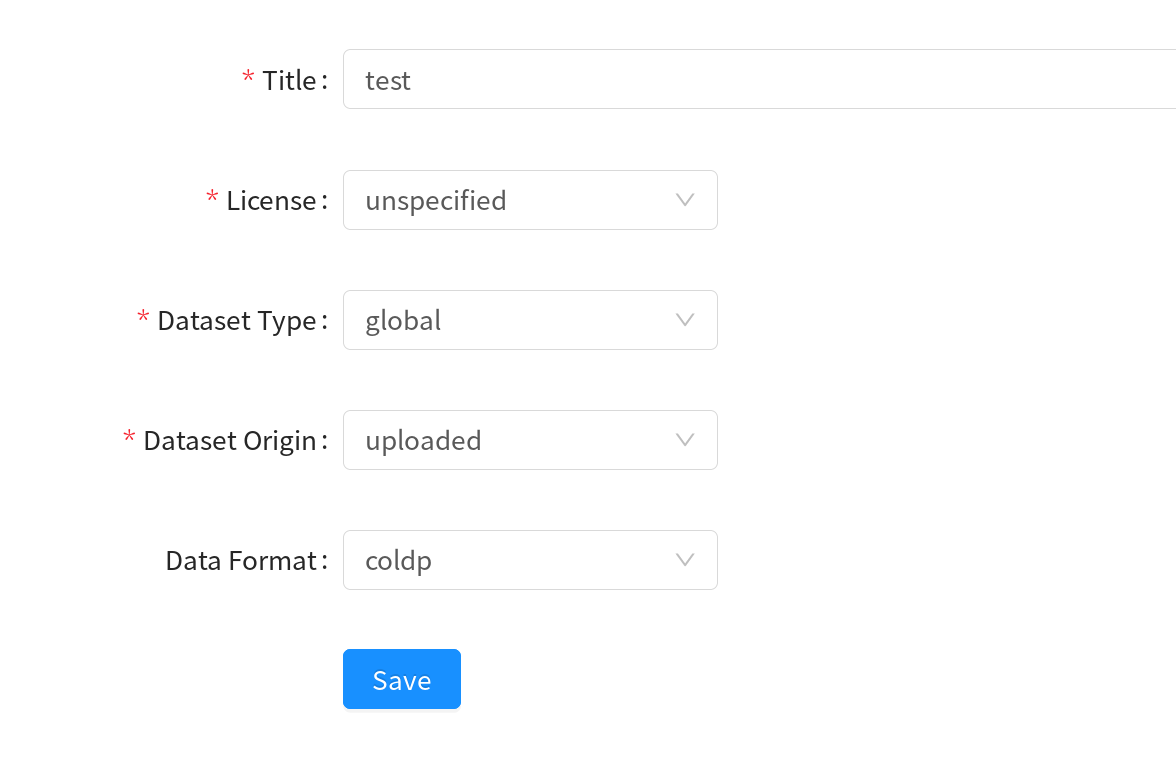 Upload Archive Improvements · Issue 139 · Catalogueoflife 