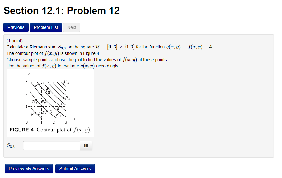 Solved Section 12.1: Problem 12 Previous Problem List Next | Chegg.com