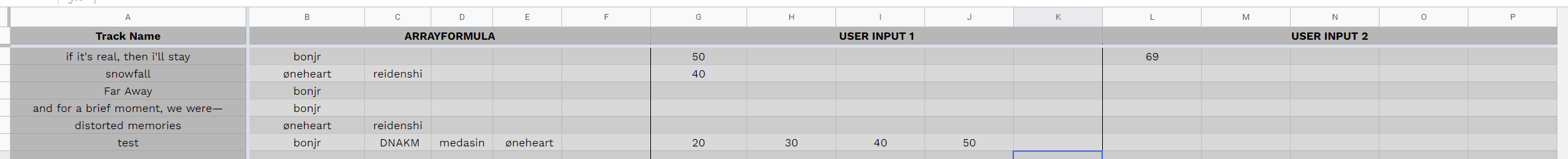 google sheets - How to skip row for user input using formula? - Stack Overflow