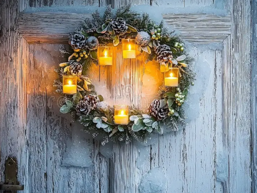 Christmas Wreaths on walls - Suggestions & Ideas - Wurm Online Forum