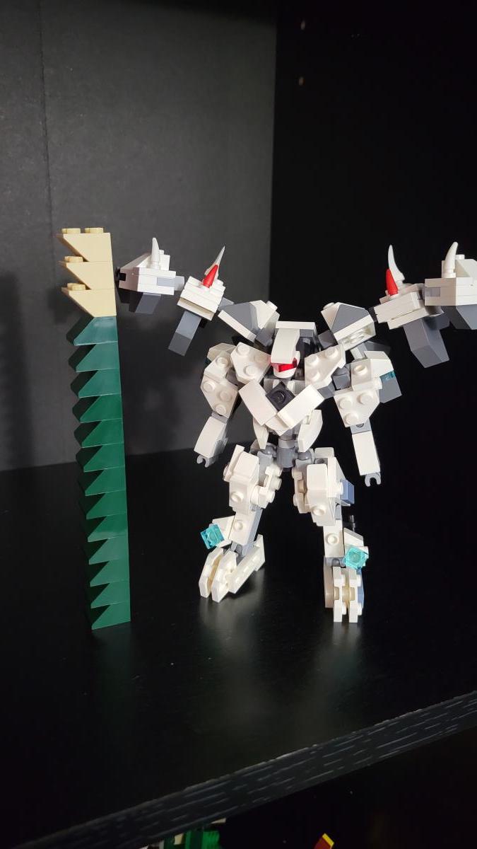 Built this a while ago using Titanium Mini Mech 30591 (x3) plus some ...