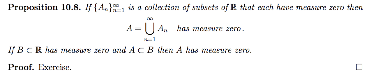 Solved Proposition 10.8. If {An}=1 is a collection of | Chegg.com