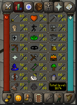 Infernal Cape 60 Attack Piety Meds MAX POH MM2, DS2, DT2, SOTE | Elite ...