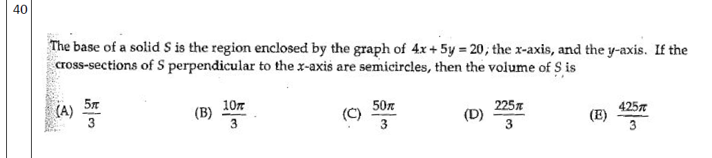 Solved 40 The base of a solid S is the region enclosed by | Chegg.com
