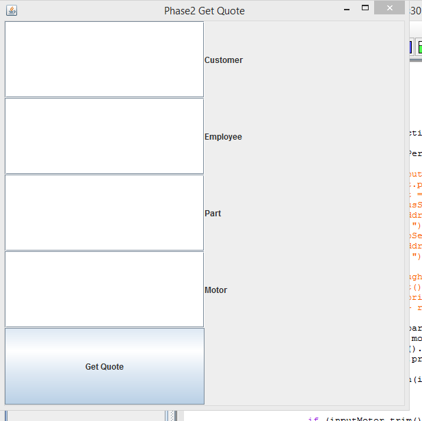 Solved I need help with the get quote sql that is all Build | Chegg.com