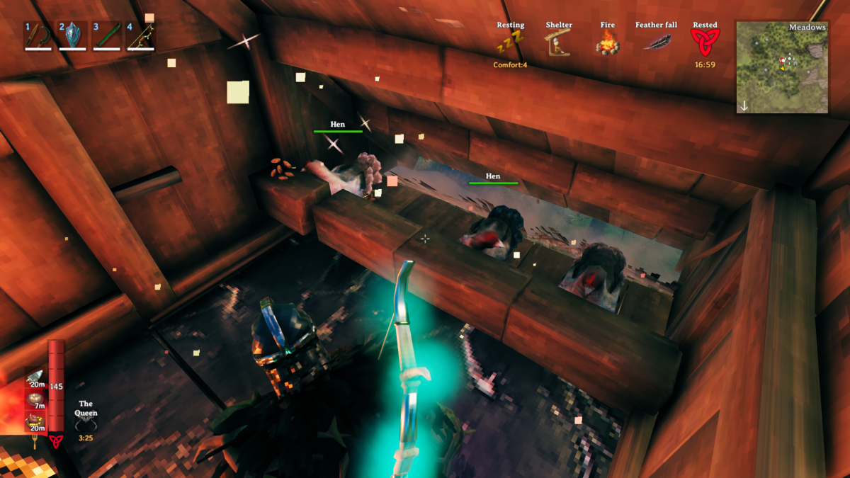 I can't get my chicken to eat. : r/valheim