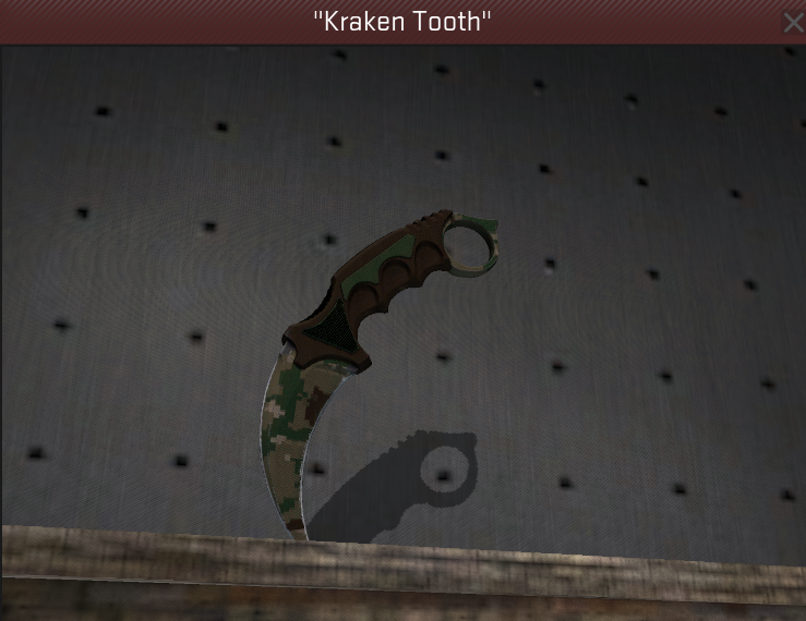 Wts Karambit Forest Ddpat Mw / Ak 47 Vulcan Fn - Topic - d2jsp