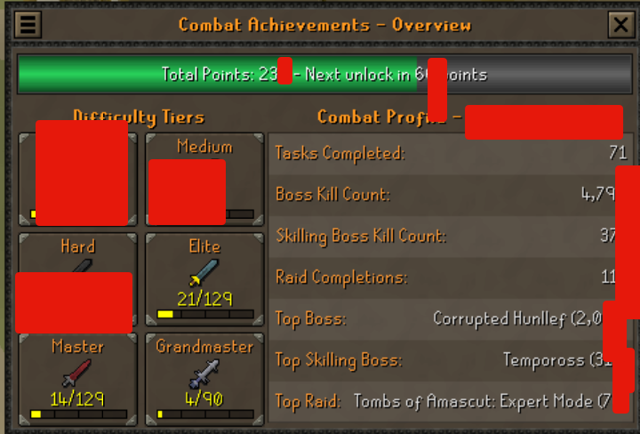 ($100 donor) (only $300) 2k+ ttl very nice main account with rare ...