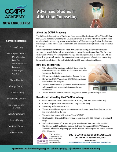 CCAPP Weekly Dispatch