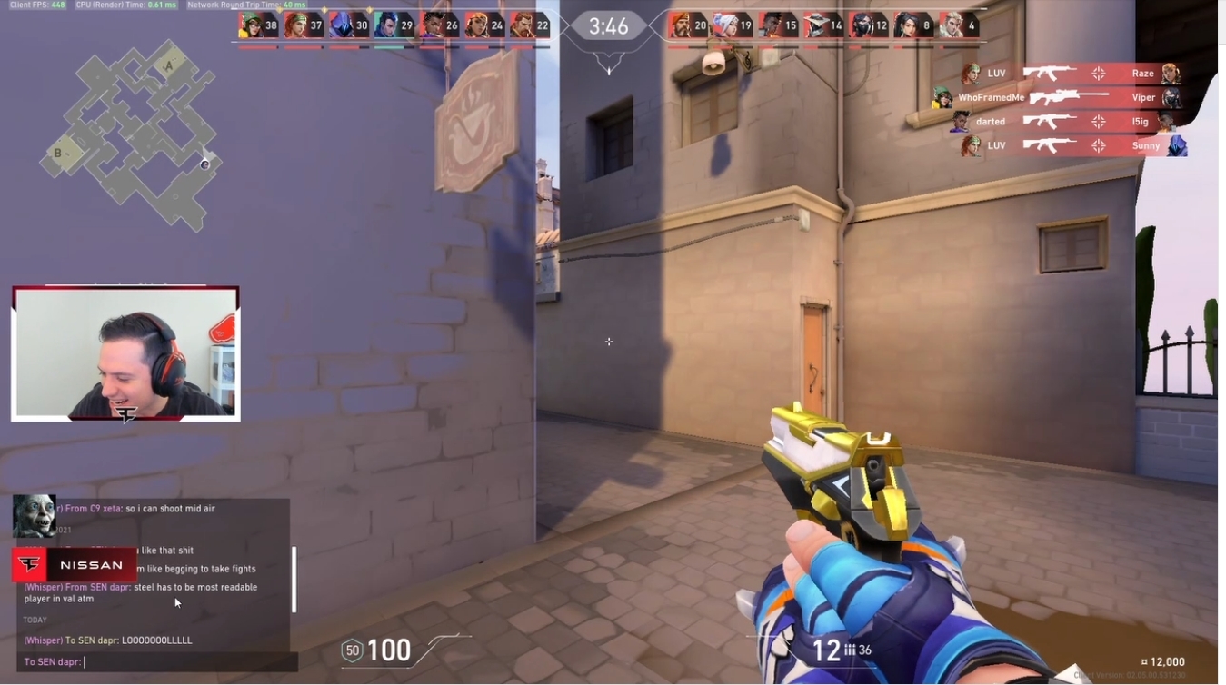 dapr to babybay: "steel has to be most readable player in val atm" : r ...