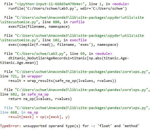Solved I can't get the following python code to run without | Chegg.com