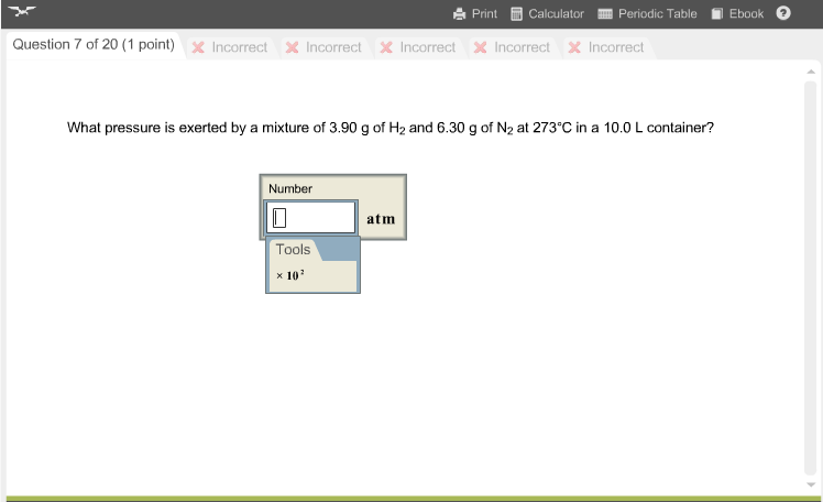 Solved What pressure is exerted by a mixture of 3.90 g of H2 | Chegg.com