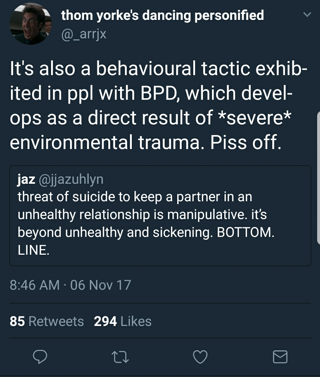 ActuallyBPD / ActuallyNPD / ActuallyASPD | Page 7 | Kiwi Farms