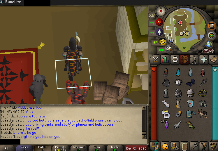 [VOUCHES ++] ⭐⭐Maxed 2277 total level for sale | Infernal Cape | 24 ...