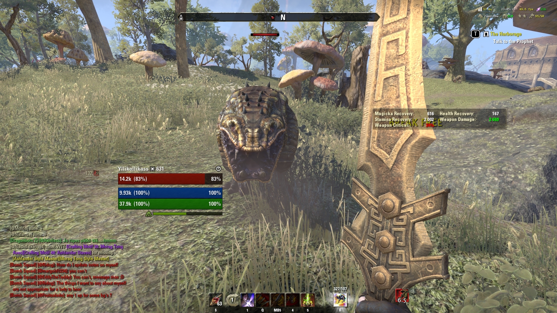 Here we see a member of the Alit species in its natural habitat, stay ...