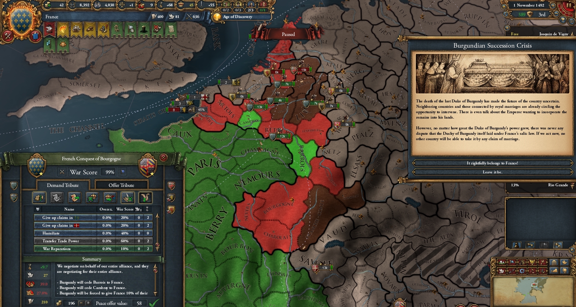 Nothing like 14 years of perpetual war with no inheritance. : r/eu4