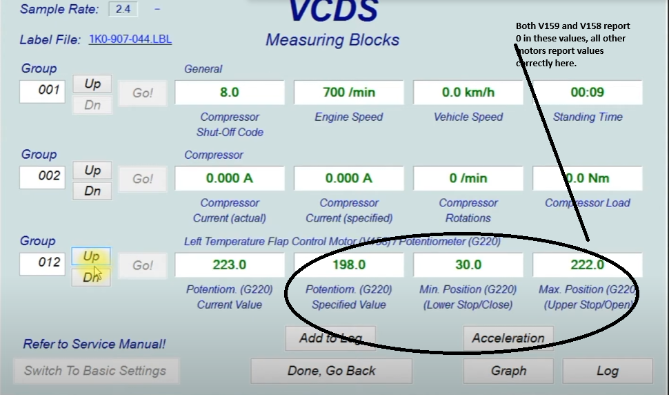 Resolved - Passat B6 climatronic fault codes 01810/01809 and parking aid issues | Ross-Tech Forums