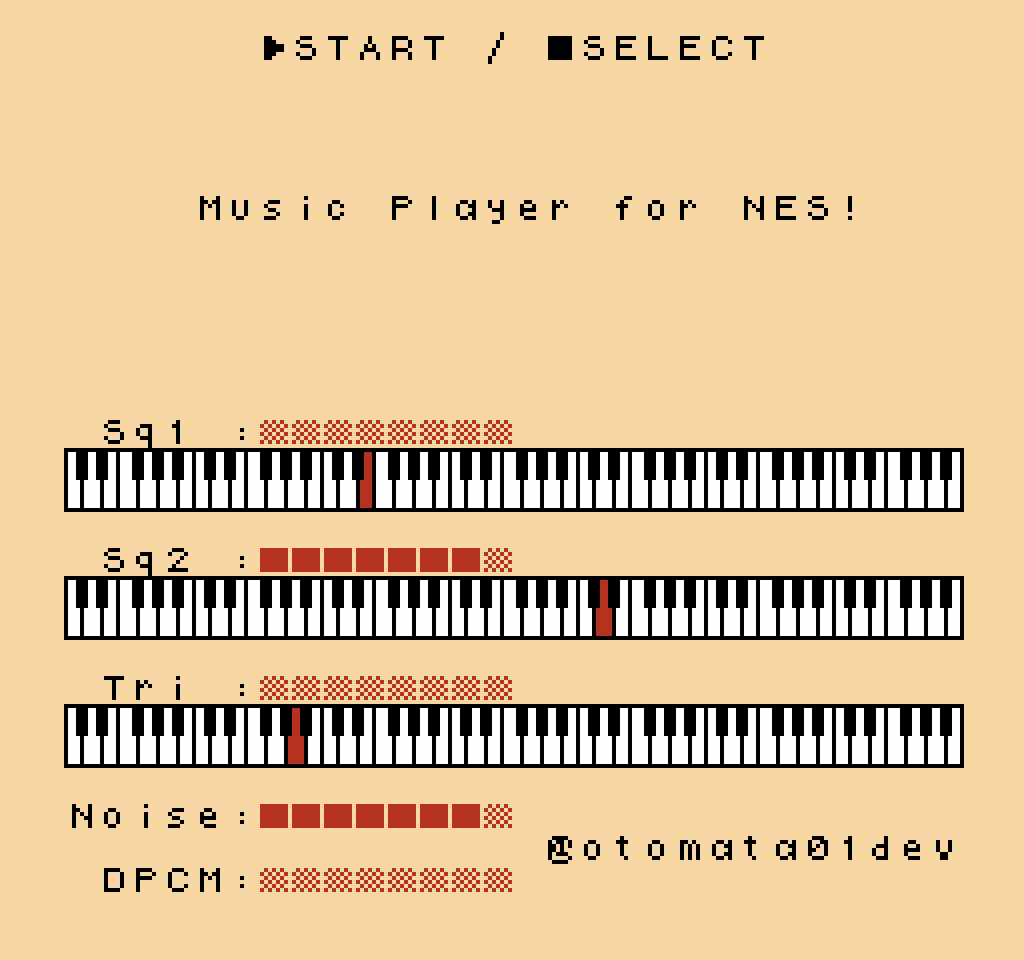 GitHub - otomata01dev/nes-music-visualizer: for Famicom and NES