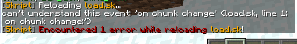 Solved - On chunk change event | skUnity Forums