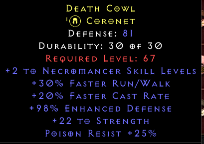 Iso Necro List - Topic - d2jsp