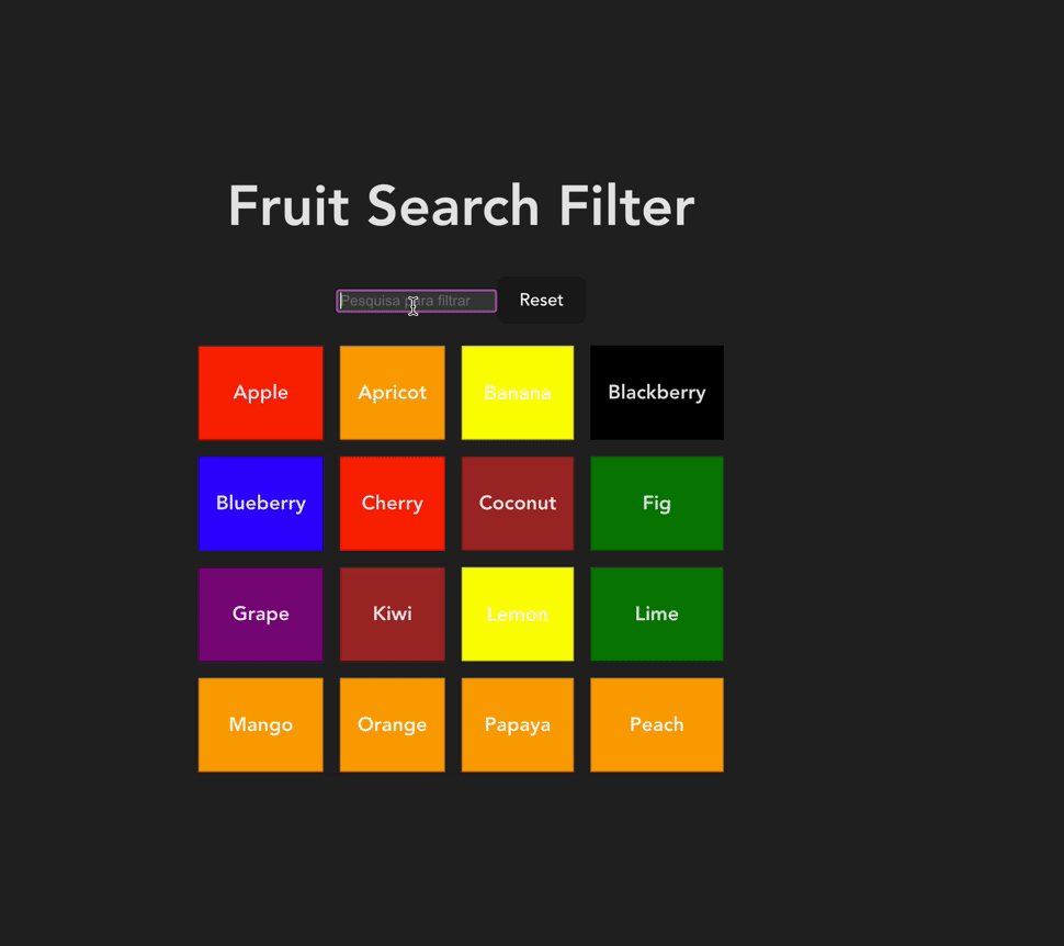 GitHub - migsilva89/React-Fruit-search-filter: Users should be able to: See a list of fruits ...