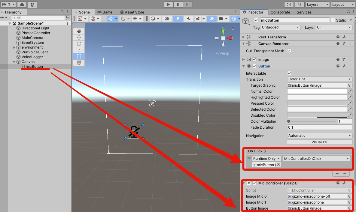 Photon Voice2 でボイスチャット（その2：マイクのオンオフ切り替え、音声の範囲設定） #Unity - Qiita