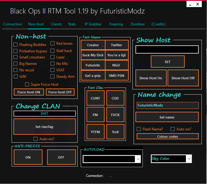 BO2 RTM TOOL BY FUTURISTIC MODZ 1.19 | ConsoleCrunch Official Site
