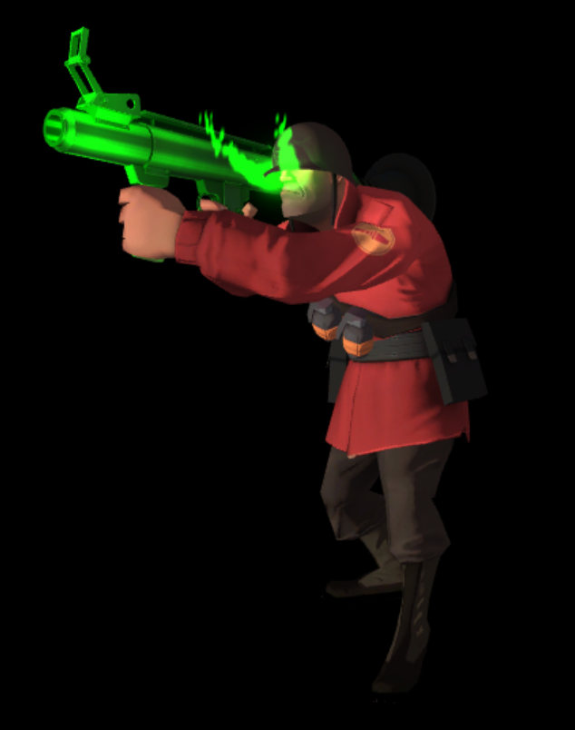 Unusual Effects that go with a Fire Horns Agonizing Emerald Rocket ...