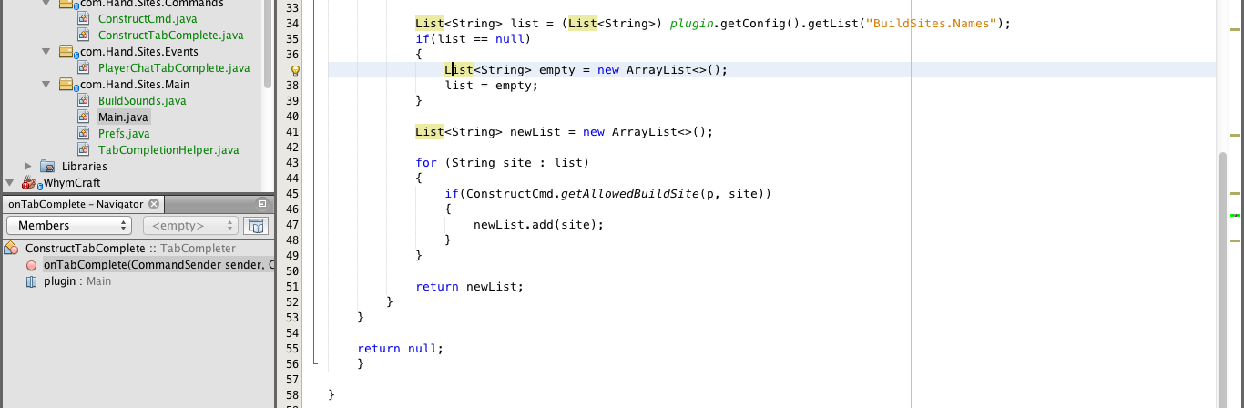 Solved - Custom command list message after /[TAB] | SpigotMC - High ...