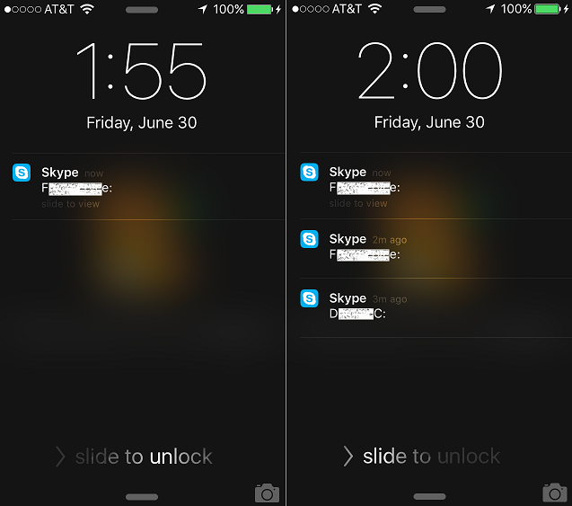 Blank Notifications on iOS : r/skype