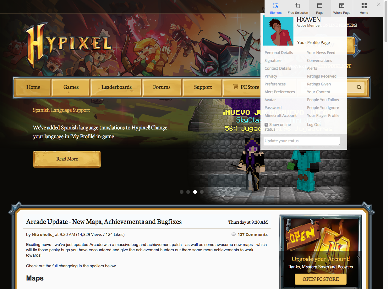 How do I add a image to my forum signature? | Hypixel Forums
