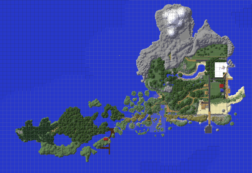 Maple Isle's Minecraft Map