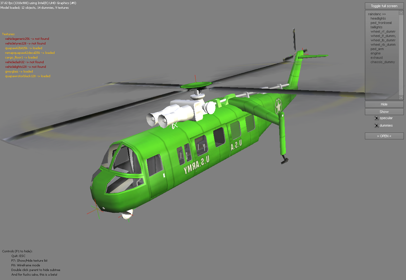 DFF VIEWER crashes - Documentation - GTAForums