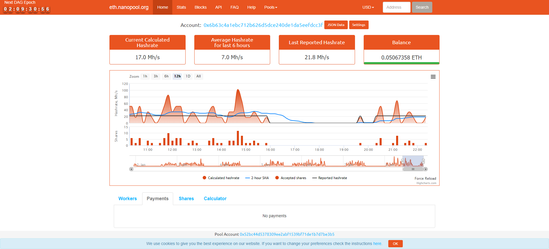 How do i payout my ETH on nanopool : r/EtherMining