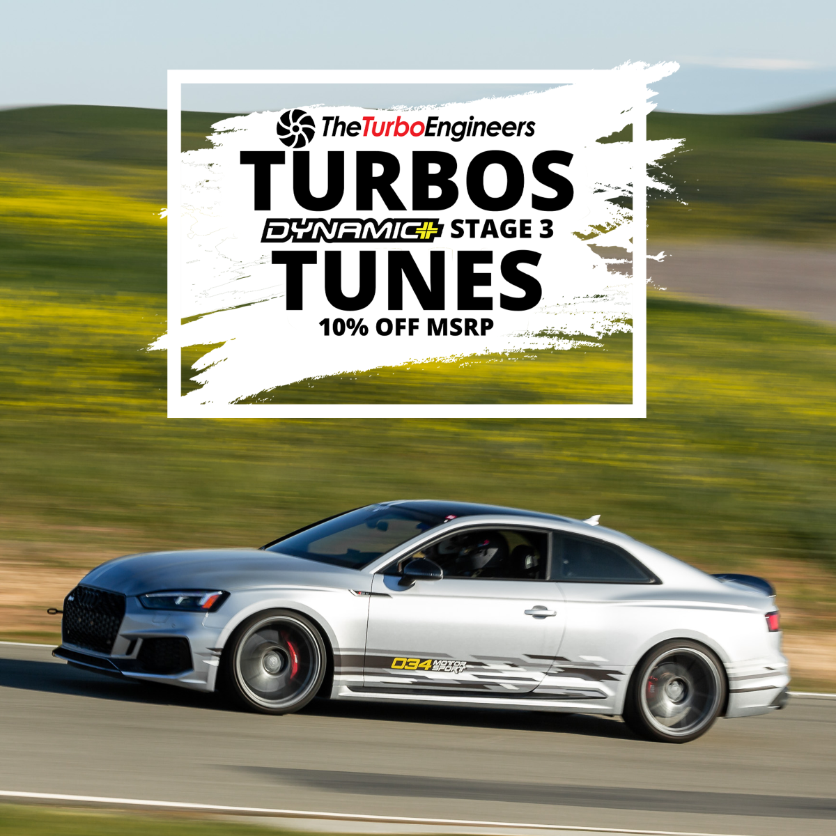 Stage 3 Tuning & TTE Hybrid Turbochargers are Now On Sale at 034Motorsport!