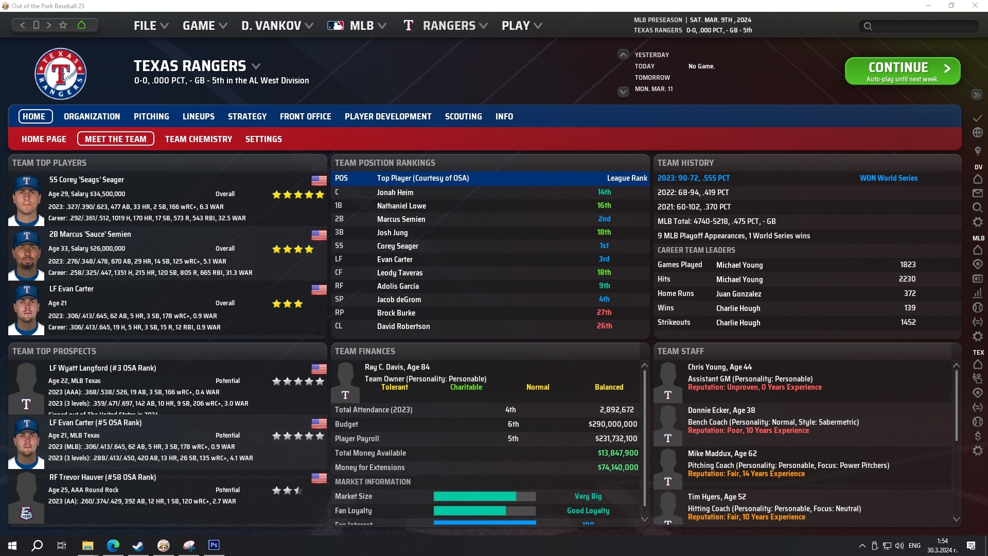 Text font issues - OOTP Developments Forums