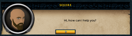 Conquest tutorial dialogue box has old type design : r/runescape