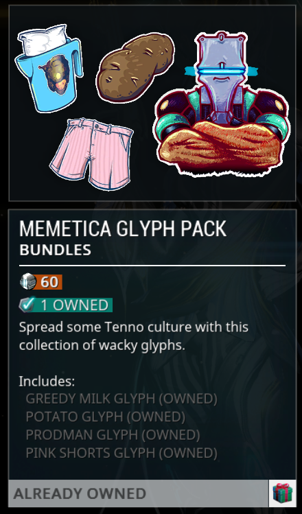 No Meme Glyphs for Consoles? - General Discussion - Warframe Forums
