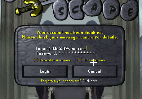 Odds of RWT Ban | Page 2 | Sell & Trade Game Items | OSRS Gold | ELO