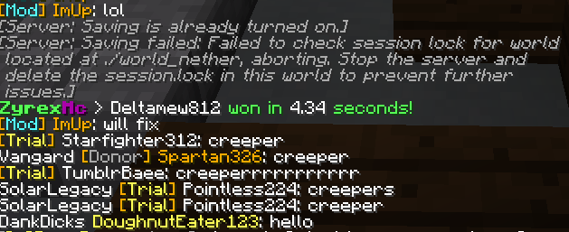 Help - Server crashing, inventories reset. | SpigotMC - High ...